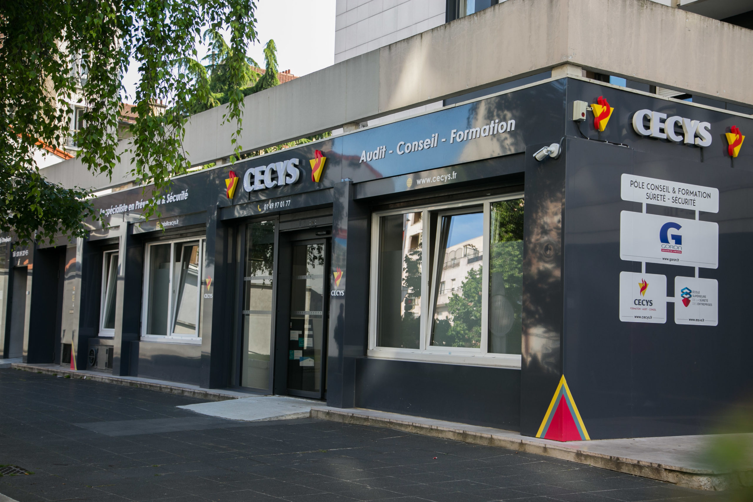 Nos implantations - CECYS